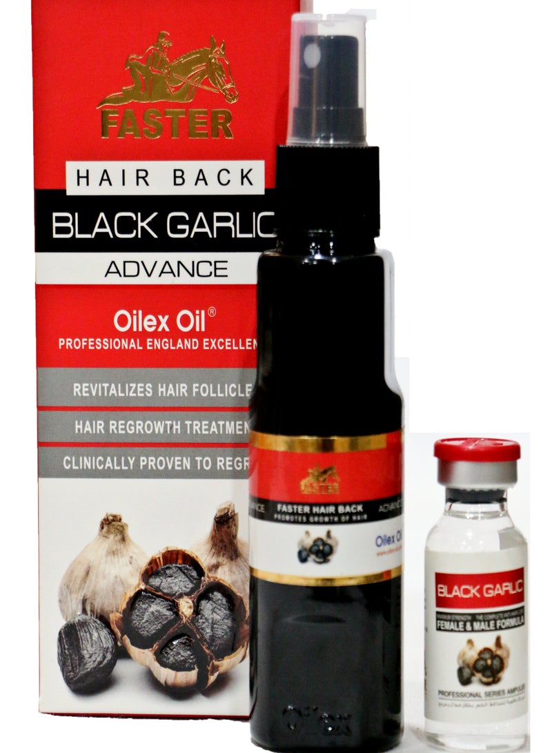 Faster Hair Back Black Garlic Oilex Oil 100ml | Hair & Scalp Treatments ...