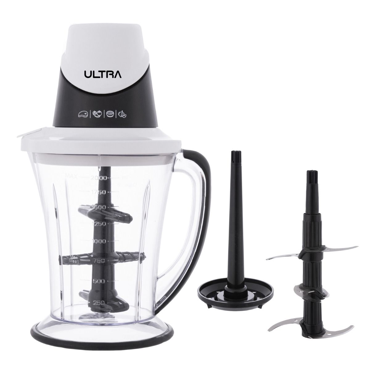 Ultra Chopper with Accessories 500W – White | Mini chopper | Buy Online ...