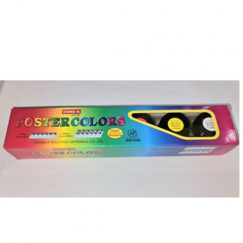 Dong A - Poster Color Set - 6 Colors - Box | Arts & Crafts | Buy Online ...